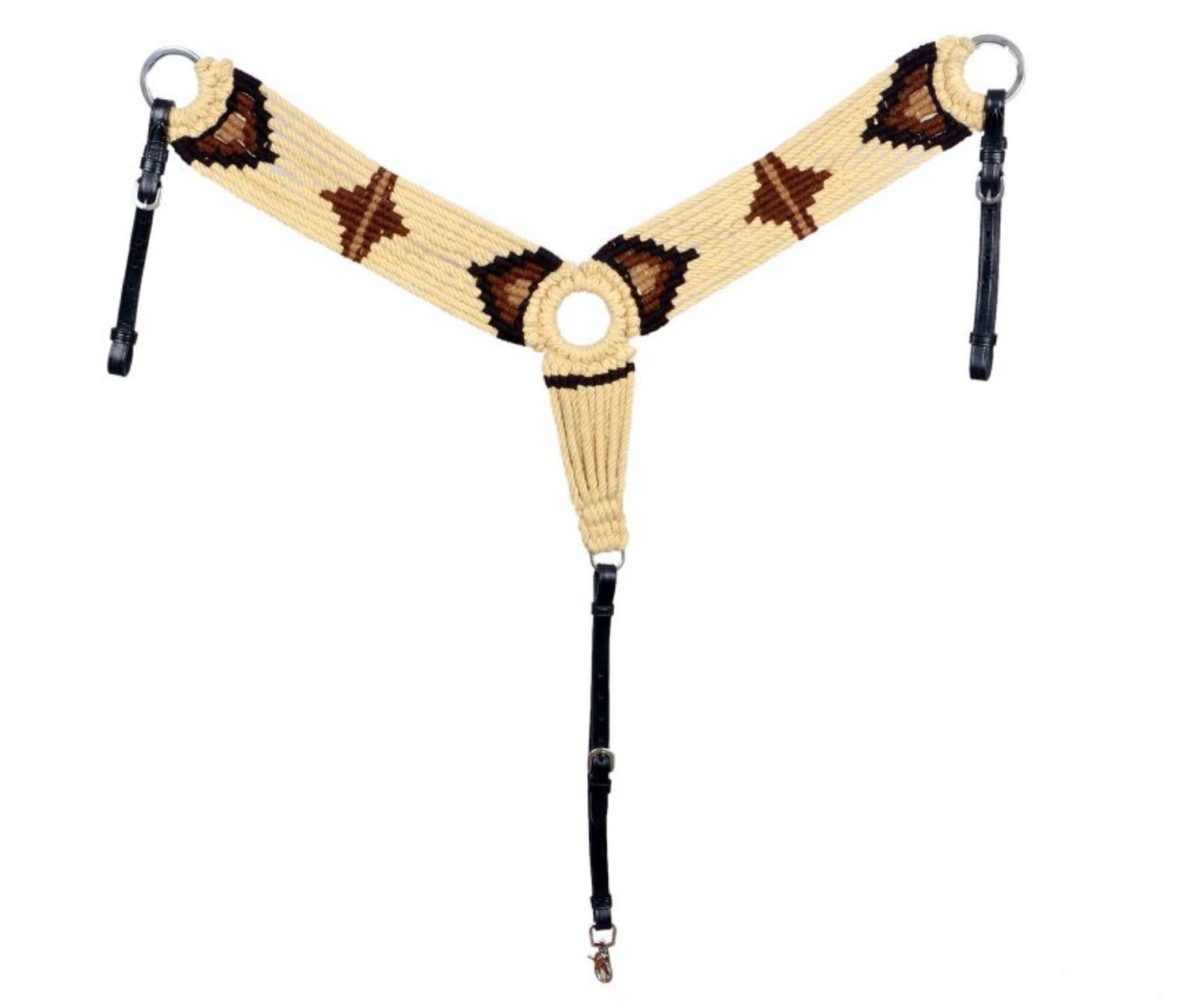 Showman ® Cotton Blend Multi Strand Southwest Design Breast collar/Gir ...